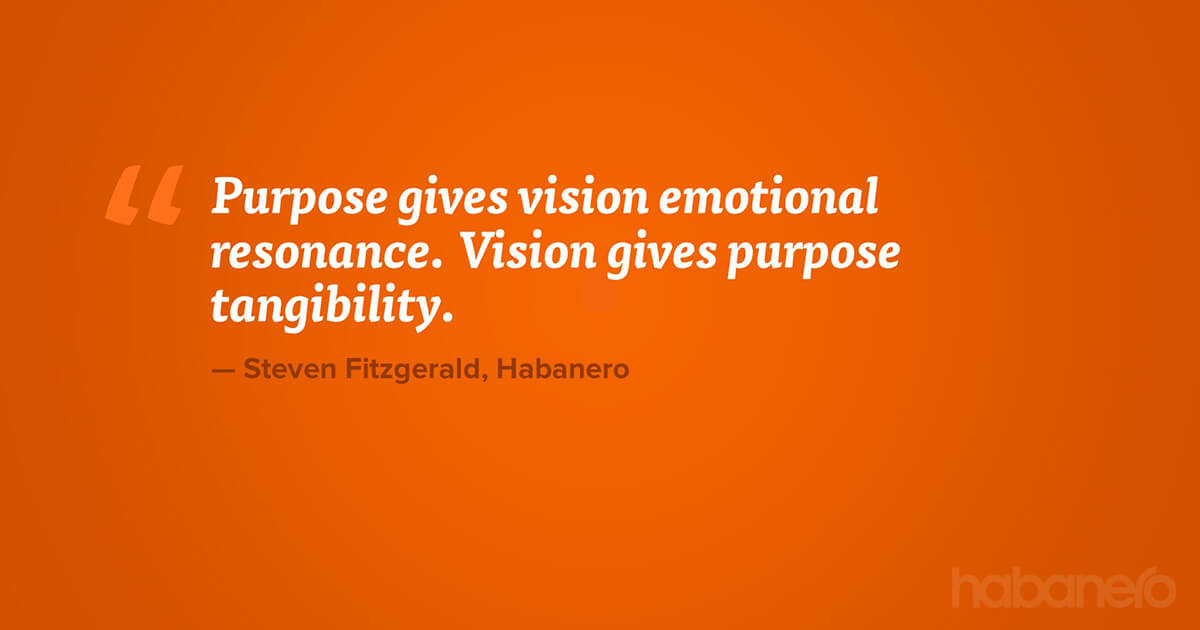 Organizational purpose and values | Habanero Consulting Inc.