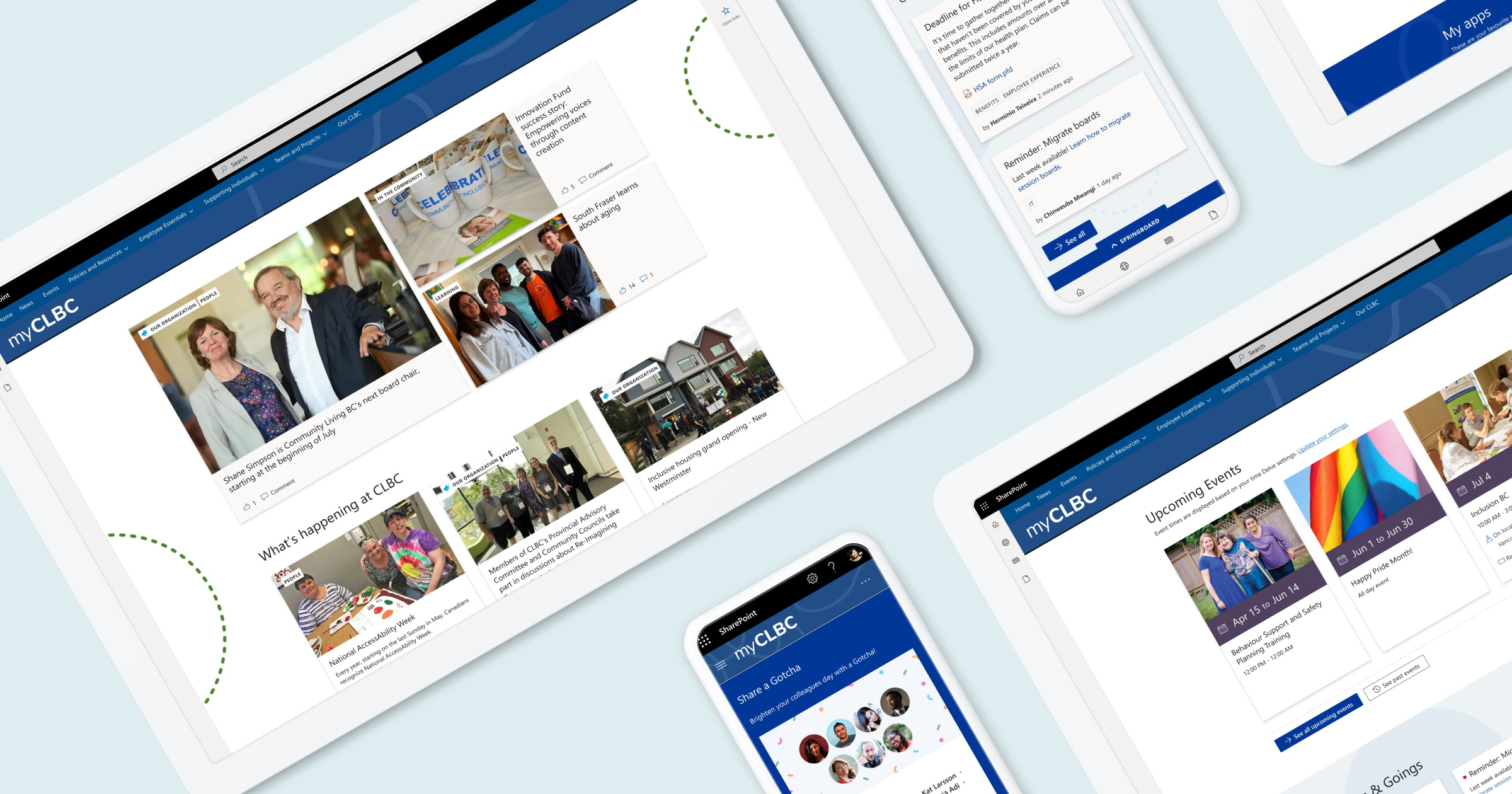 SharePoint design ideas - landing pages | Habanero Consulting Inc.