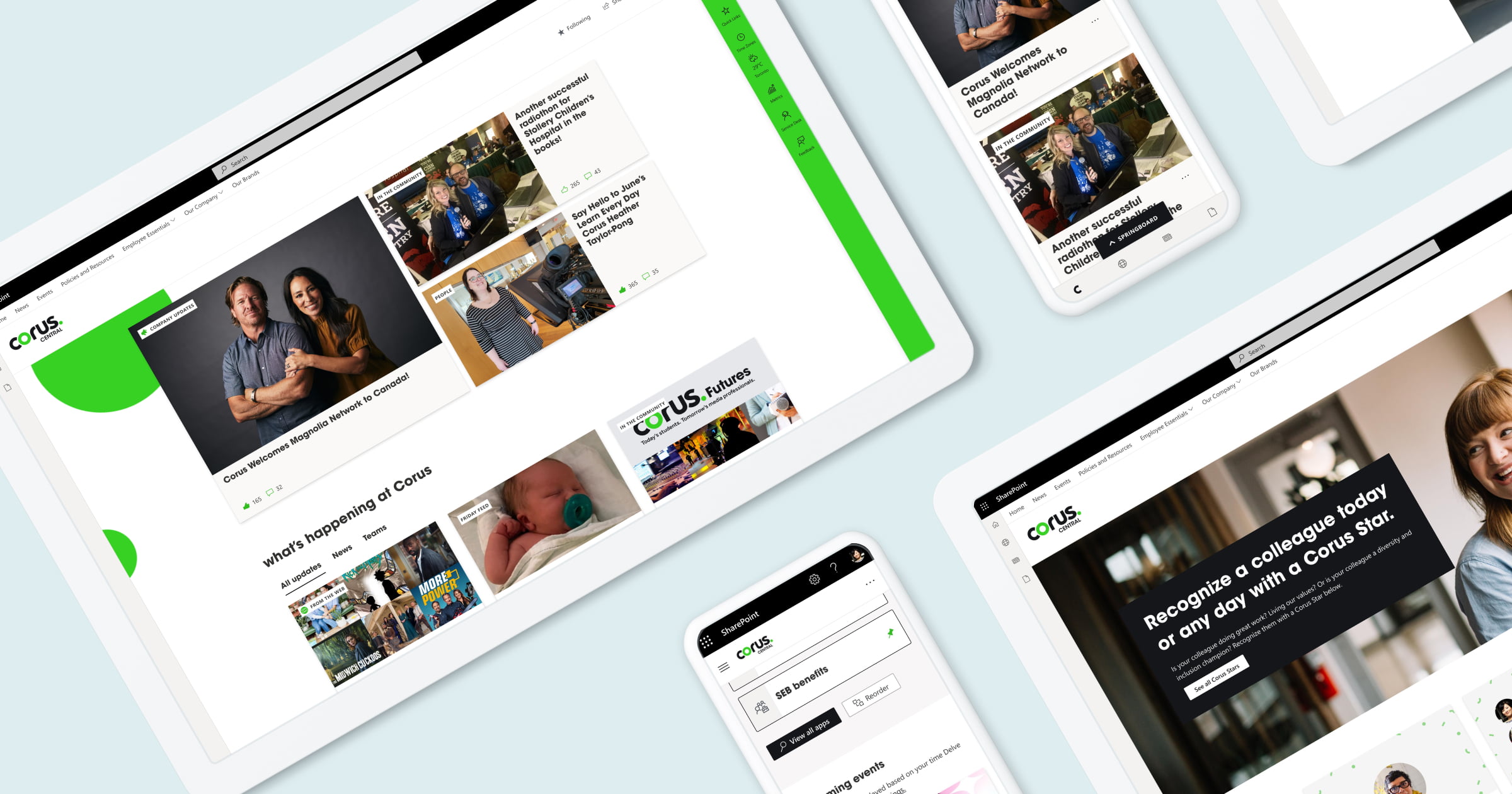 GO SharePoint Intranet examples – intranet case studies | Habanero ...