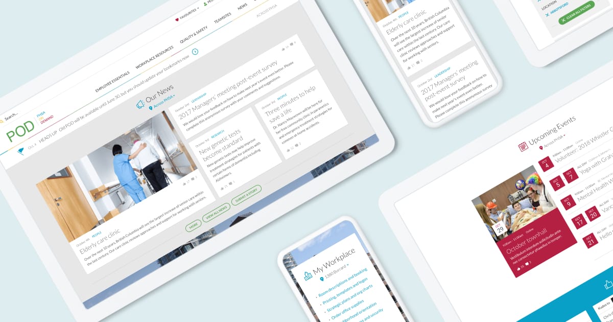 GO SharePoint Intranet examples – intranet case studies | Habanero ...