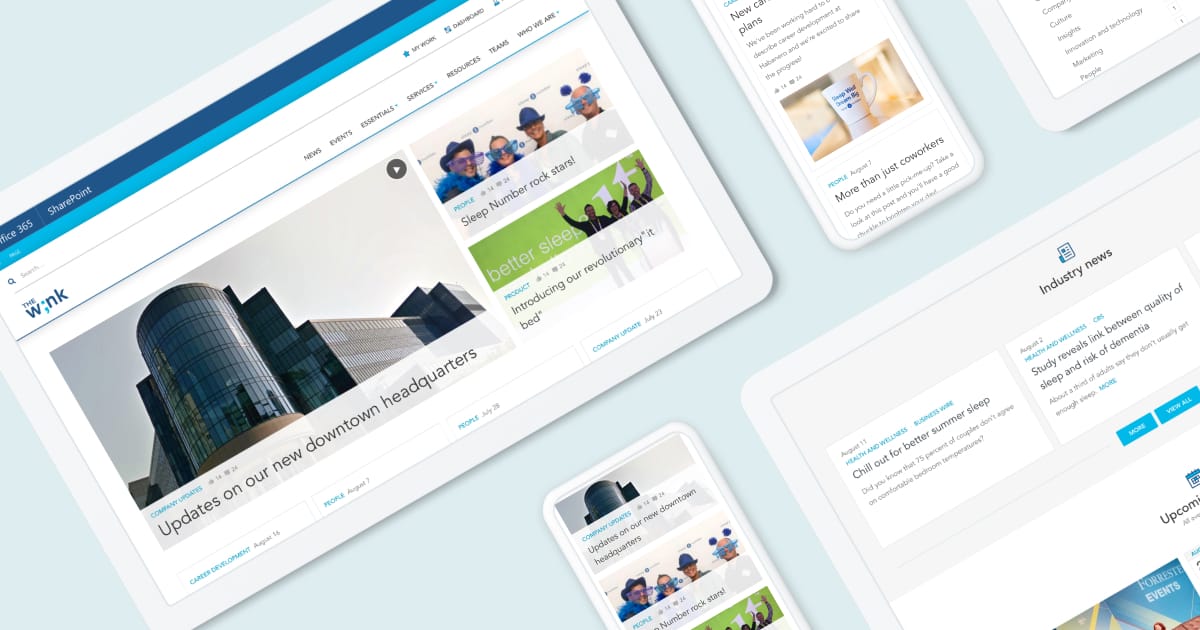 GO SharePoint Intranet examples – intranet case studies | Habanero ...